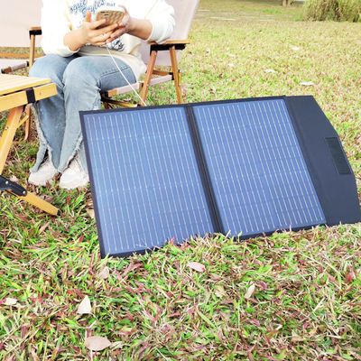 Waterproof 60w Folding Solar Panel Power station Battery Charger